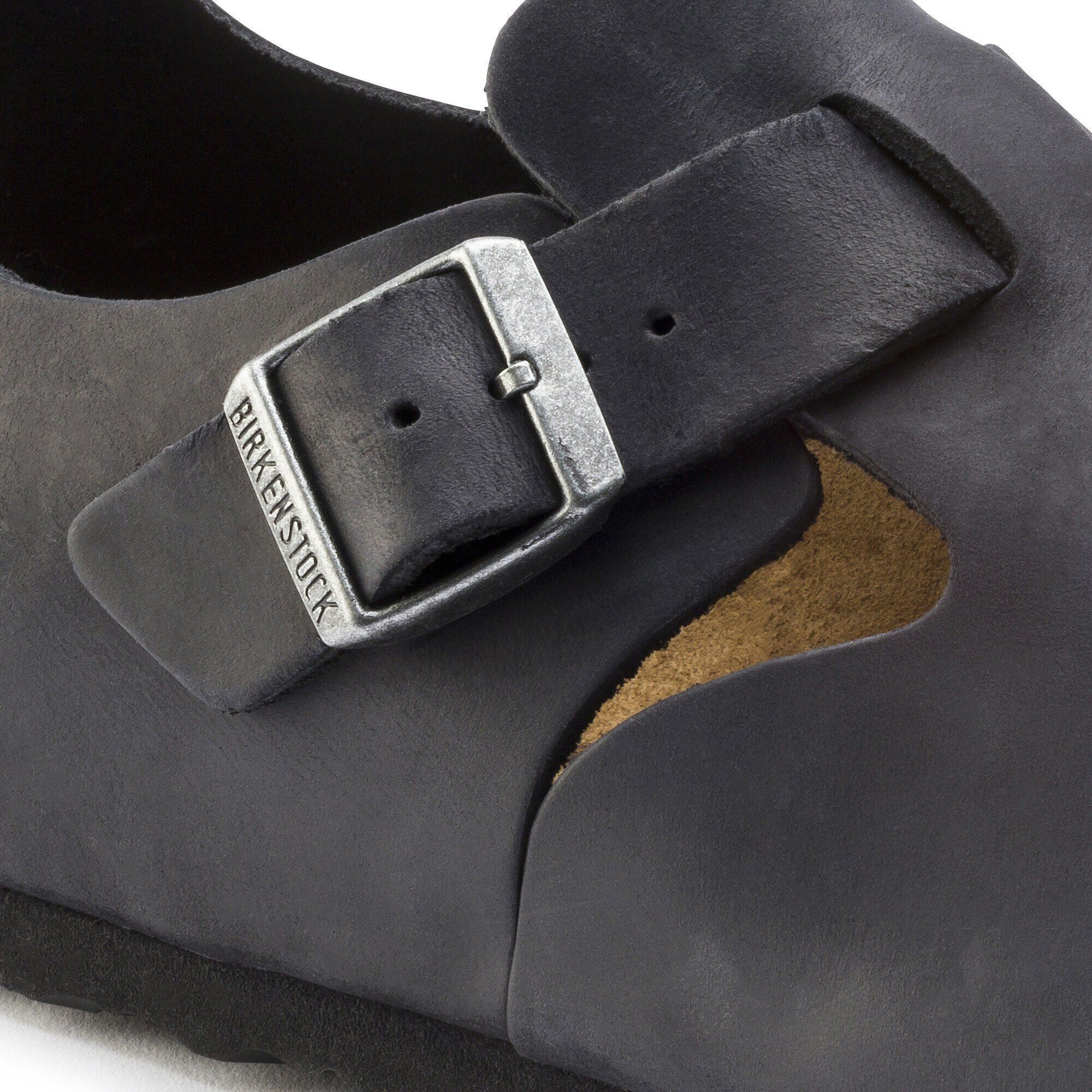 London | Oiled Leather | Black – Birkenstock Midtown